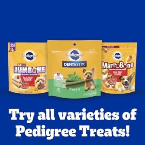 Pedigree Dentastix Toy & Small Breed, Original, Beef Flavor & Fresh Variety Pack, 2.36 lb. Pack