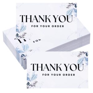 eruinfang 50 pack thank you cards blank thank you card thank you notes small appreciation cards mini thanks greeting cards for supporting my small business cards for retail store