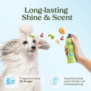 PAWFUME Premium Grooming Spray Dog Spray Deodorizer Perfume for Dogs - Dog Cologne Spray Long Lasting Dog Sprays - Dog Perfume Spray Long Lasting After Bath - Deodorizing Spray (Blue Ribbon, 2-Pack)