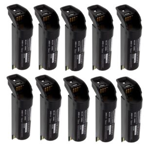 (10pcs) youejoeq bt-000317-01 battery replacement for zebra ds22 ds2278 series barcode scanners bt-000317-01 btry-ds22eab0e-00 3.7v 2450mah