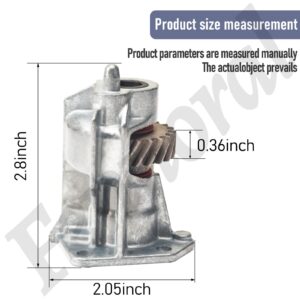 WP240309-2 240309-2 Worm Drive Gear & Bracket Kit Compatible with KitchenAid EA734273 PS734273 AH734273 4162100 4162101 4169907 4169941 4170007 4176130 949544