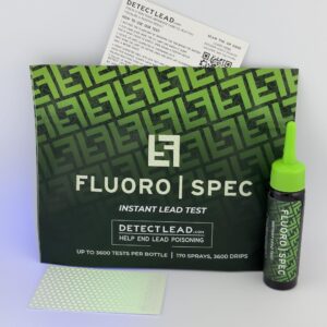 FLUORO-SPEC Instant Lead Testing Kit, Light Lead Up, Indicates Lead Hazards on Any Surface Spray and Shine The Light to Test for Lead