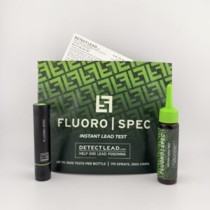 FLUORO-SPEC Instant Lead Testing Kit, Light Lead Up, Indicates Lead Hazards on Any Surface Spray and Shine The Light to Test for Lead