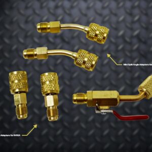 Lu-Hawk R410A Adapter Kit for Mini-Splits with Shut Off Valve.