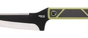 SOG TERRAGRIP CAMP KNIFE/HQ EDITION/6.7" BLADE/TRAP BLISTER