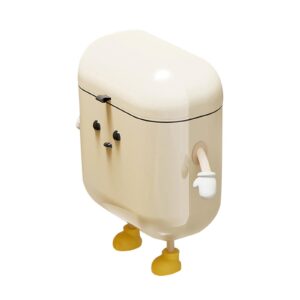 bothyi kitchen hanging trash can wall mounted garbage can waste container bucket waste bin trash can with lid for toilet bedroom car, l