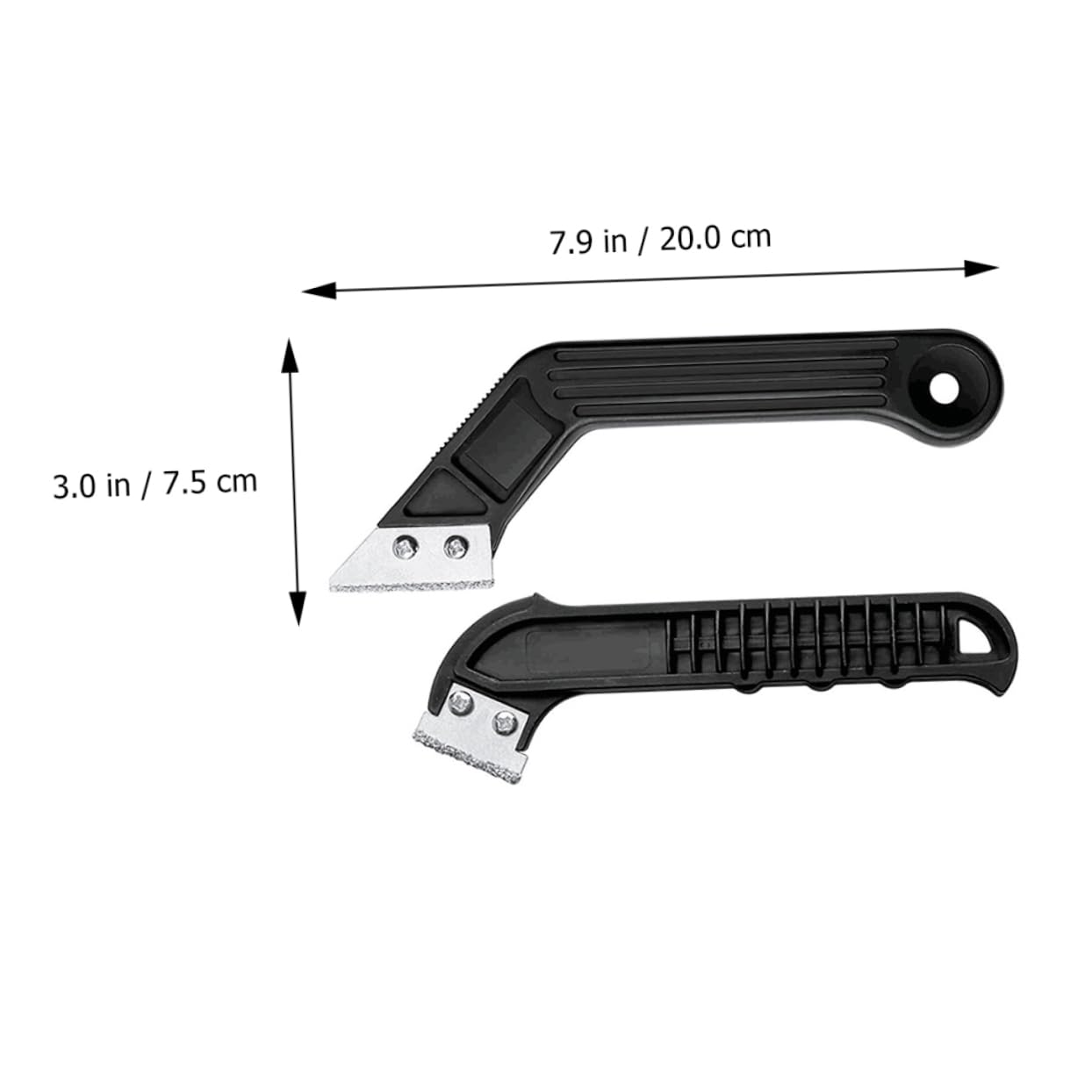 Cabilock 1 Set Bevel Corner Scraping Tile Bevel Scraper Tile Seam Clean Tool Grout Cleaning Scraper Cutter Bevel Scraper Cutter Combination Floor Tile Clean Scraper