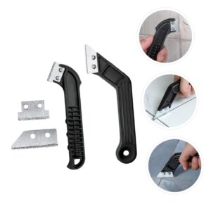 Cabilock 1 Set Bevel Corner Scraping Tile Bevel Scraper Tile Seam Clean Tool Grout Cleaning Scraper Cutter Bevel Scraper Cutter Combination Floor Tile Clean Scraper