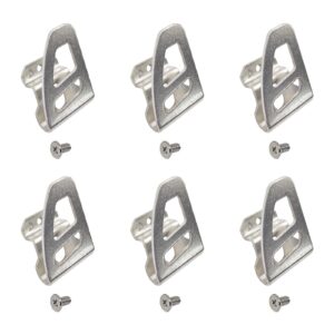 6pcs belt clip for milwaukee, 42702653, belt hook compatible with milwaukee m18 tools hammer drill impact driver replace for 2604-20, 2604-22, 2604-22ct, 2797-22