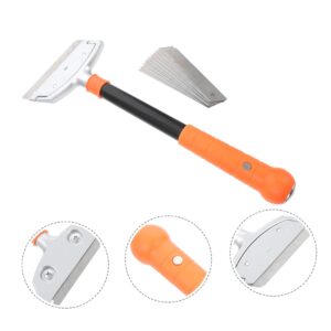 Cabilock 1 Set Cleaning Blade Glass Cement Cleaning Shovel Surface Cleaning Scraper Furnishing Cleaning Shovel Home Cleaning Scraper Cleaning Scrapers Tile Floor Scrapers Oil Paint Remover