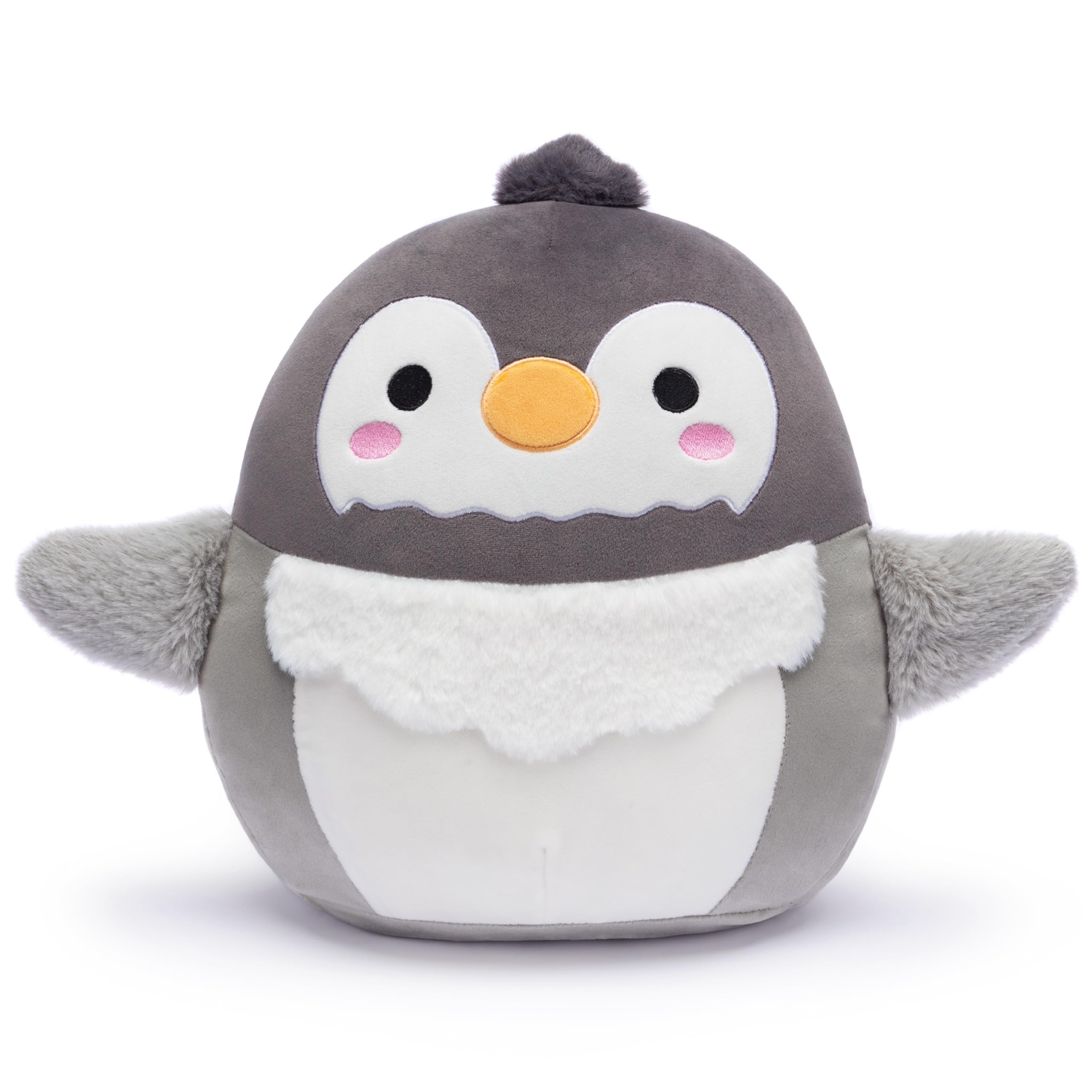 PLAYNICS Large Penguin Plush Pillow Stuffed Animal Toy,Big Size Cute Soft Toys 16" Fat Kawaii Hugging Pillows Cuddle Huggable Plushie,Gift for Kids