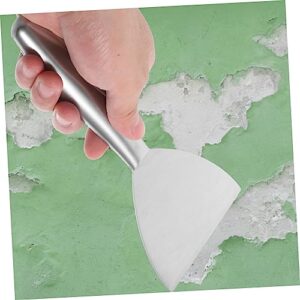 BUTIFULSIC Scrapers for Oil Stains Kitchen Scraper Tool Stainless Steel Spatula Scraper for Cleaning Stainless Steel Scrapers Paint Scraper Wallpaper Scraper Paint Spatula Cleaning Scraper