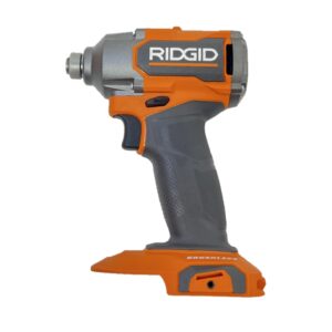 RIDGID 18V Brushless Cordless 1/4 in. Impact Driver R862301 (Tool Only, Bulk Packaged), Orange