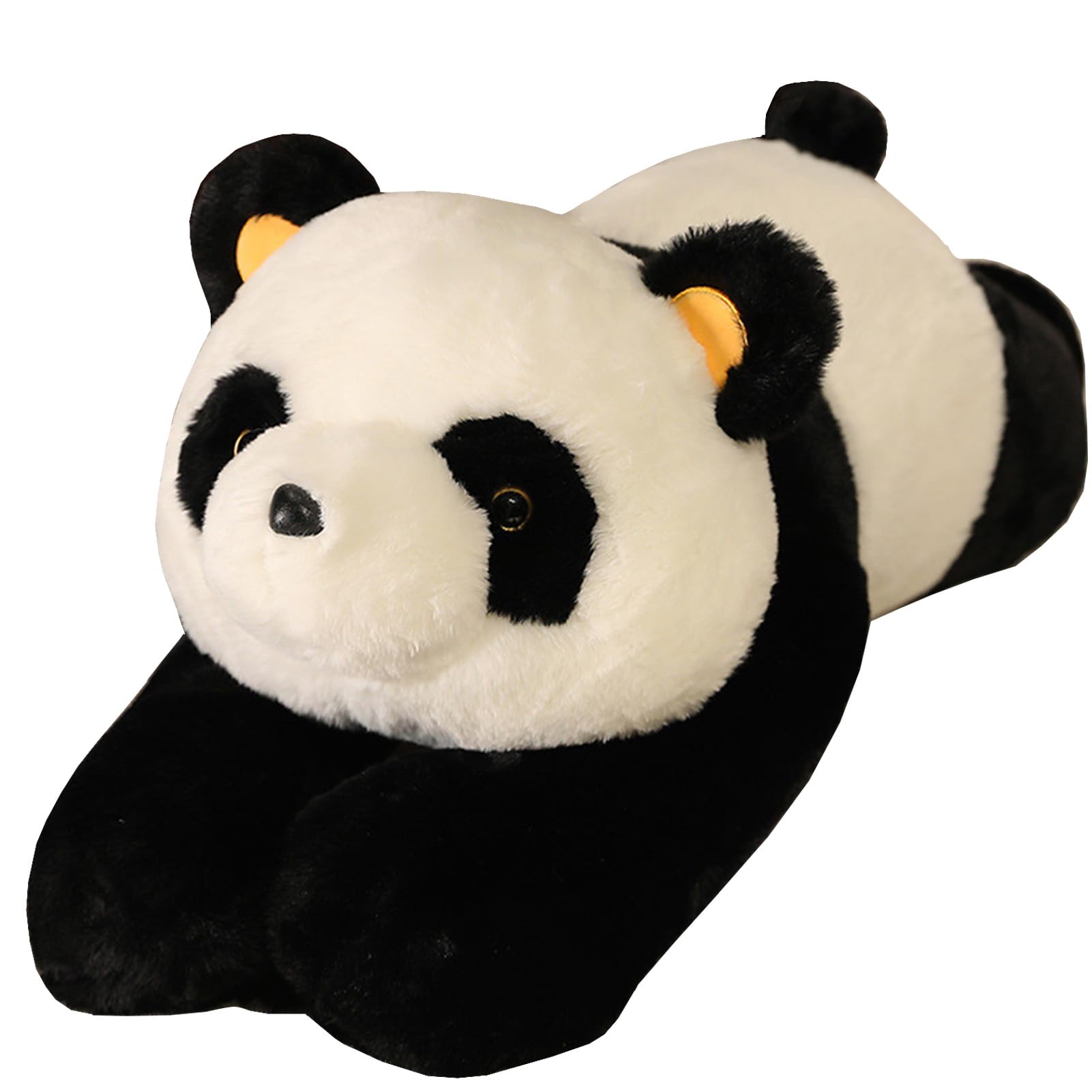 FEEZUSH Panda Plush Pillow - Panda Stuffed Animal - Bear Stuffed Plush Toy - Holiday Christmas Birthday Gift Choice for Kids Adults (25 inch)