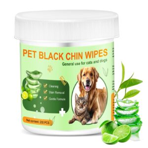 xcdsxer pet wipes for dogs & cats, dog grooming wipes for eyes, paws, ears,chin, unscented soft pet wipes 200pcs