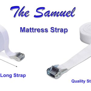 The Samuel Bed Bridge Twin to King Connector Mattress Strap - Twin Connector for Converting Split Twins or Twin XL to King | 33ft Long Mattress Joiner Connecting Belt - Convert Twin Beds into King