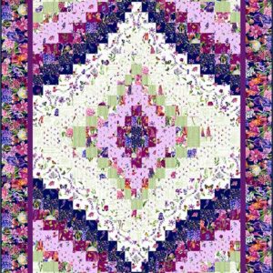 Northcott Deborahs Garden Butterfly White/Multi, Fabric by The Yard