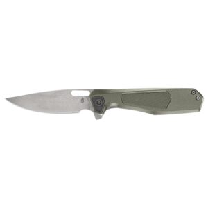 gerber gear minisada folding pocket knife with clip, utility foldable knife with steel blade, edc gear