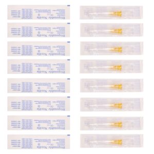 100 Pack 25 Gauge 5/8 Inch Needle, Luer Lock Industrial Dispensing Accessories Needles,Individually Wrapped