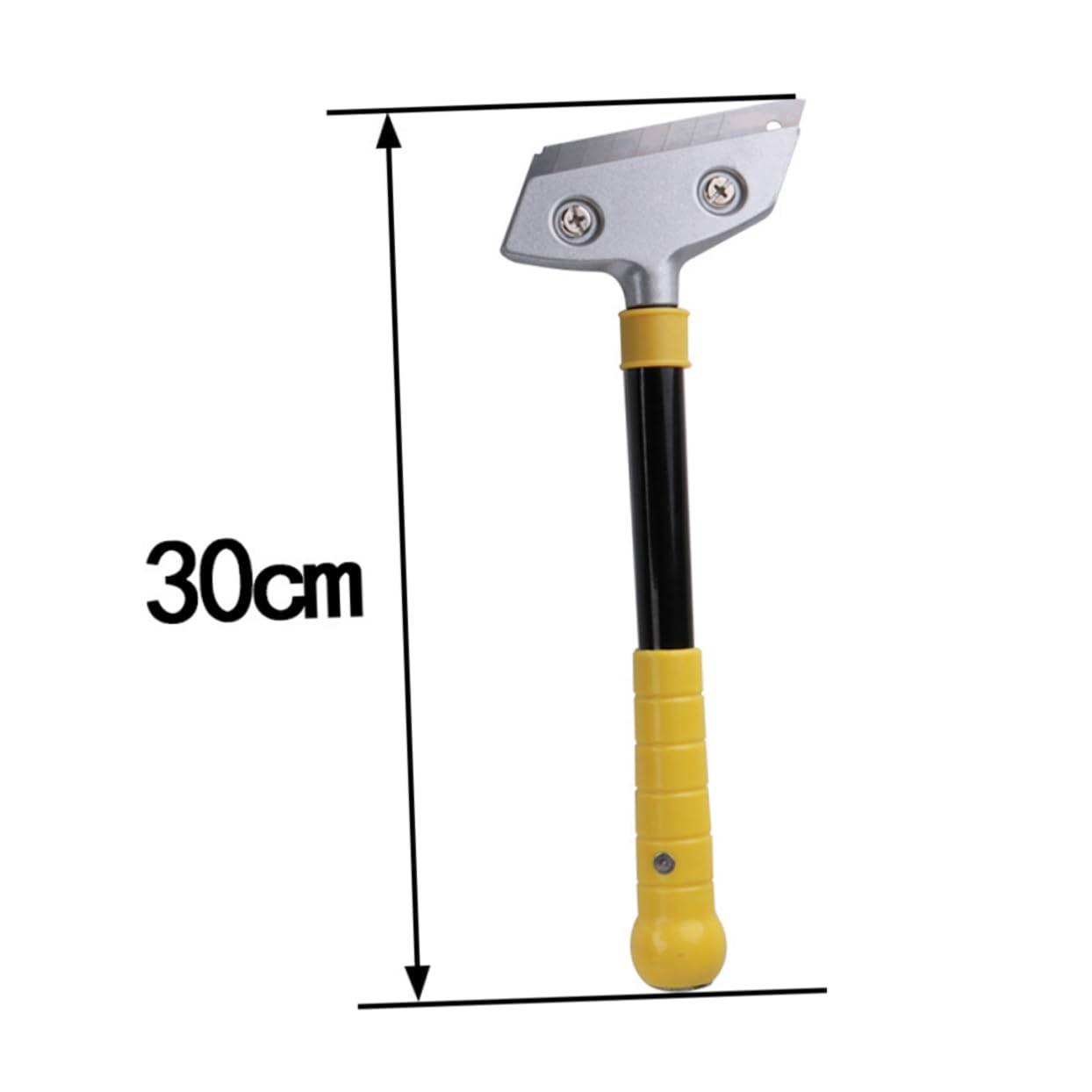 Amosfun for Ads Scraping Long Handle Cleaners Putty Blade Razor Scraper Shovel Balde Cleaning Scraper