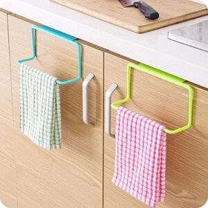 Towel Rack Kitchen Storage Rack, Bathroom Cabinet Cabinet Hanger Towel Rack Accessories Rack Bath Towel Holder Bathroom Rack/Green