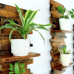 VOFMK Whiskey Barrel Plant Shelving (Large Double x2)