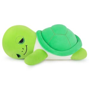 achwishap turtle stuffed animal,cute plushies turtle pillow,cute stuffed animal plush toys turtle plush,soft tortoise body pillow gifts for kids adults birthday(tortoise,14”)