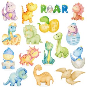 dinosaur baby shower decorations 48pcs dinosaur cupcake toppers baby dinosaur theme cupcake picks for dino birthday party decoration for dinosaur party dino roar theme baby showet supplies