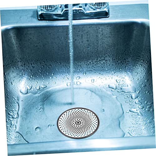 Stainless Steel Floor Drain Cover Hair Sink Kitchen Sink Strainer Shower Drain Cover Sink Drain Cover Bathtub Drain Protector Stainless Hair Catcher Bathroom Drain Covers Filter