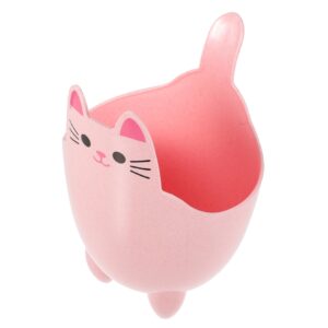 magiclulu cat shaped trash can plastic waste basket countertop trash can mini baskets desk trash can mini plastic baskets rv trash can garbage can kawaii cat trash can pink cat trash bin