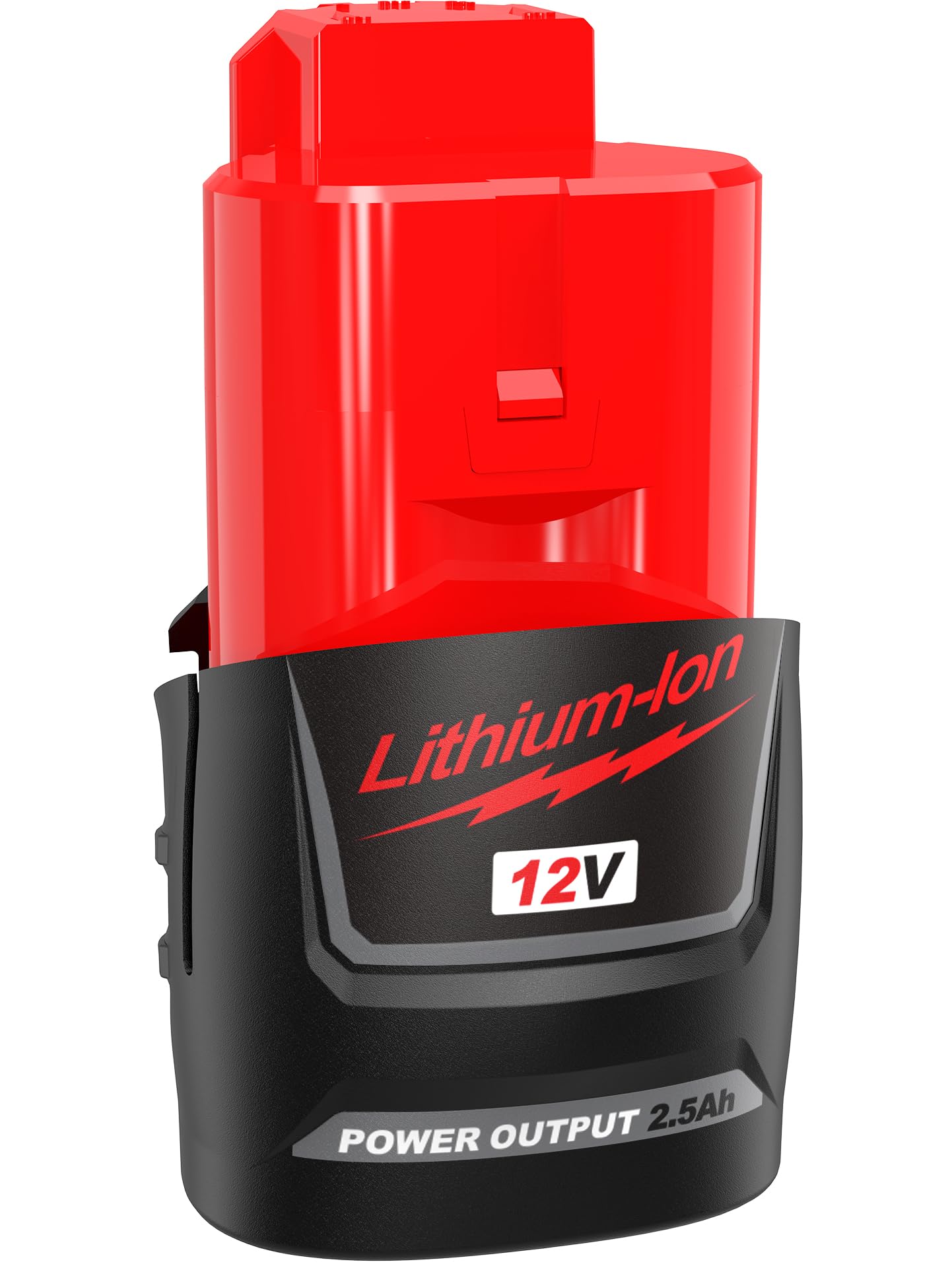 BULL-TECH 12V 48-11-2425 2.5 AH for Milwaukee m12 Battery,Compatible with All Power 12V Milwaukee Power+ Tools