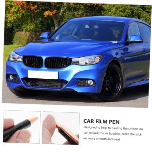 SEWOART 1pc Foil Exhaust Pen Craft Vinyl Weeding Pen Car Film Pen Sparkling Air Release Pen Craft Weeding Tools Air Release Pin Pen Car Bubble Removal Pen Air Release Weeding Pen