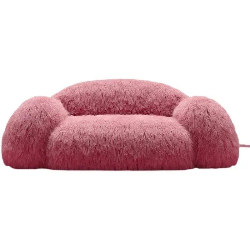 Modern Nordic Plush Sofa Chair – Luxury L-Shaped Living Room Couch 106.29in