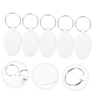 CORHAD 5pcs Scratch Plastic Chain Links Stickers Tickets Scrapers Label Scraper Horseshoe Charms for Crafting Scraper for Pottery Tickets Scraper Tools Paper Jam Lucky