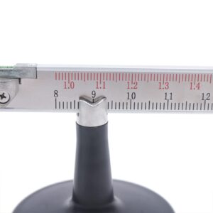 Mud Hydrometer Scales, Double Scales Liquid Densimeter Gravity Balance Hydrometer with Measuring Range 0.96-2.5g/cm³ Measuring Accuracy 0.01g/cm³ Mud Test Tool Used for Liquid Density Analysis