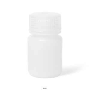 united scientific™ unistore™ 33441 | laboratory grade hdpe wide mouth reagent bottle | designed for laboratories, classrooms, or storage at home | 30ml (1oz) capacity | pack of 72