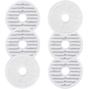 37643 replacement mop pads compatible with bissell spinwave + vac all-in-one powered spin 3764 and 37643 steam mop pads for bissell,washable and reusable