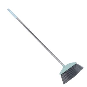 beaupretty heavy duty broom outdoor indoor brooms floor cleaning stainless steel long handle angle broom for sweeping patio garage outside deck porch yard home warehouse