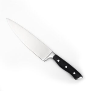 alata chef knife, 8 inch razor-sharp high carbon stainless steel sharp kitchen knife with ergonomic handle