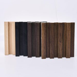 Art3d Slat Wood Wall Paneling for Interior and Ceiling Decoration - 4 Samples Pack, 6 x 5.7in.