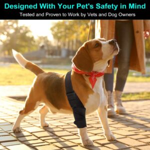 Mitoydoe Dog Hip Knee Leg Brace - Dog ACL Brace for Front Torn and Back Rear Legs ACL Tear, Dog Leg Brace for Hip Dysplasia, Dog Arthritis and Luxating Patella, Comfortable and Adjustable L