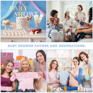 Dansib 50 Sets Baby Shower Favors Gifts Lavender Moon Twinkle Star Soaps for Guests with Thank You Cards Gender Reveal Party Decoration Women