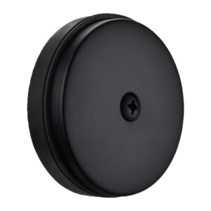 bestill single hole bathtub drain overflow plate kit，matte black