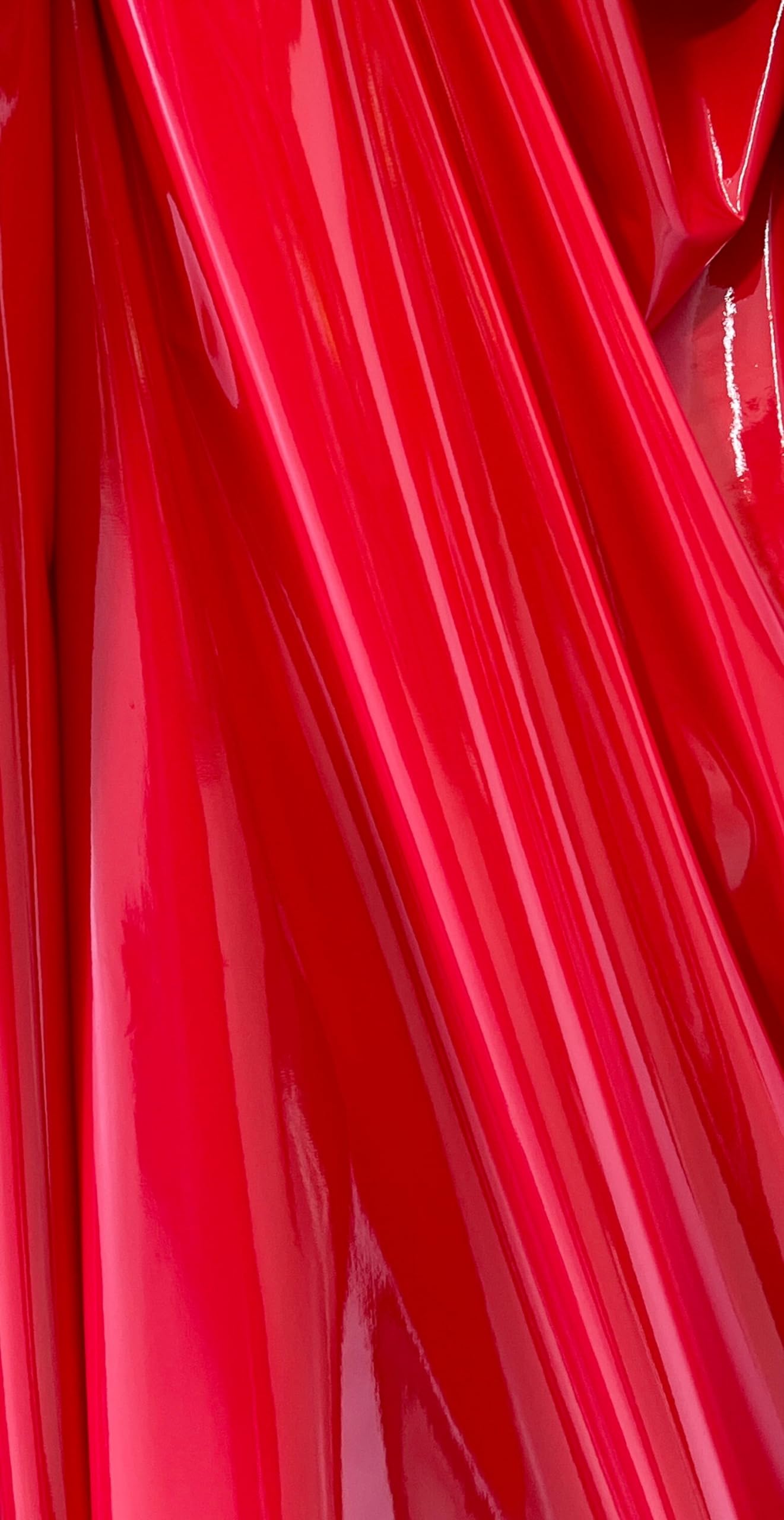 Shiny Red 4-Way Stretch Vinyl Latex Fabric by The Yard, 60" Wide, DIY, Crafts, Club Wear, Costumes, Cosplay