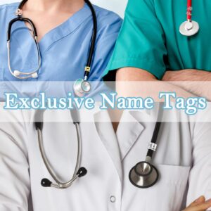 Stethoscope Name Tag Personalized Stethoscope Charms with Id Tag Custom Medical Assistant Accessories Nurses Week Doctors Day Gifts