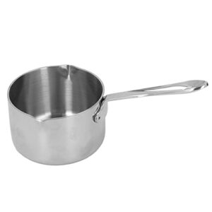 fnggd stainless steel hot milk pot,double boilers for stove top,stainless steel saucepan,butter melting pot,butter pan for chocolate simmered sugar cheese butter