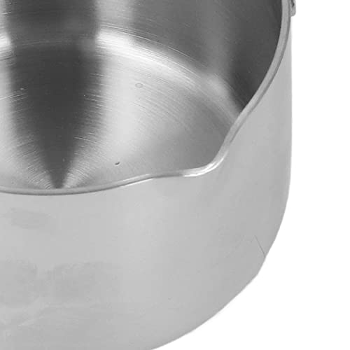 Fnggd Stainless Steel Hot Milk Pot,Double Boilers For Stove Top,Stainless Steel Saucepan,Butter Melting Pot,Butter Pan for Chocolate Simmered Sugar Cheese Butter