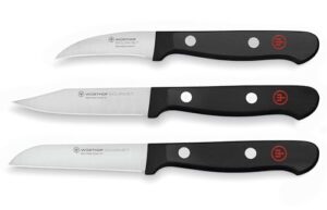 wÜsthof gourmet 3-pc paring knife set