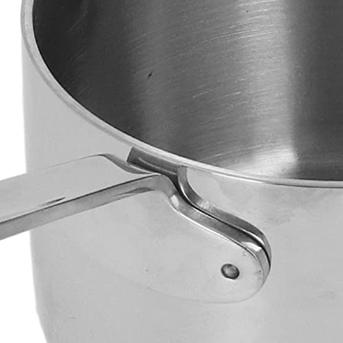 Fnggd Stainless Steel Hot Milk Pot,Double Boilers For Stove Top,Stainless Steel Saucepan,Butter Melting Pot,Butter Pan for Chocolate Simmered Sugar Cheese Butter