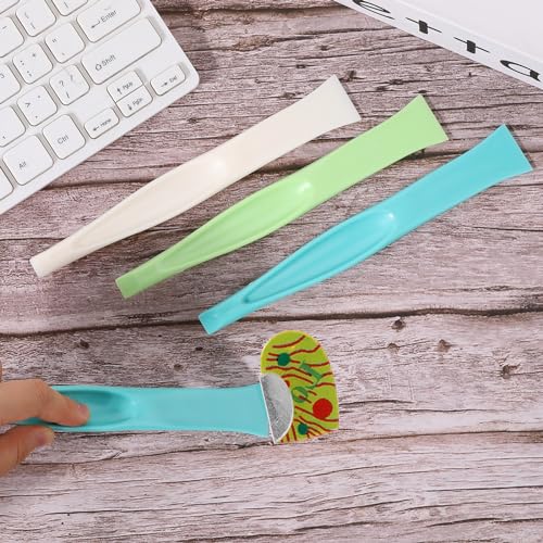 Giantree Plastic Scraper Tool, Multipurpose No Scratch Scraping Tool, Small Scraper Cleaning Tool Kitchen Plastic Scraper for Opener Sticker Scraper Label Remover Gum Scraper and Bottle Opener(3)